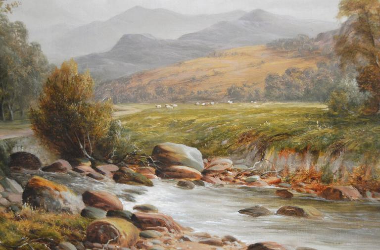 William Henry Mander - In the Mawddach Valley, North Wales, oil on ...