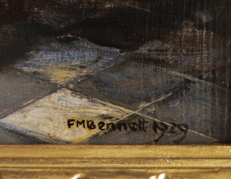 Frank Moss Bennett - Quiet Contemplation, oil on board at 1stDibs | fm ...