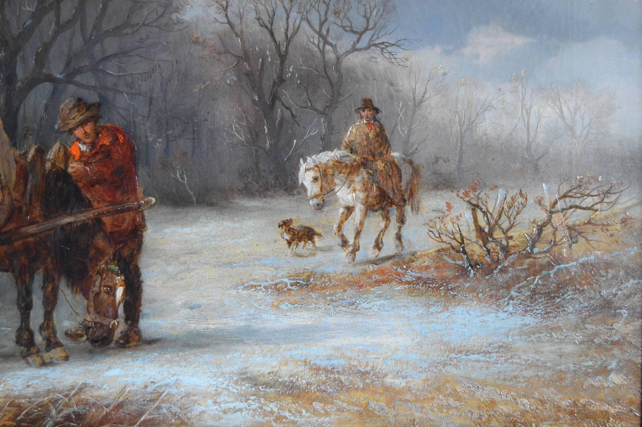 Alexis De Leeuw - Logging in Winter at 1stDibs | alexis de leeuw ...