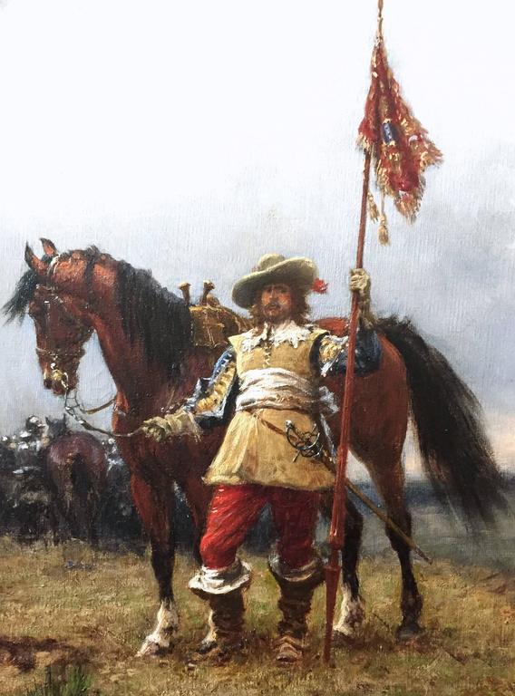 Ernest Crofts - The Standard Bearer at 1stDibs | ernest crofts paintings