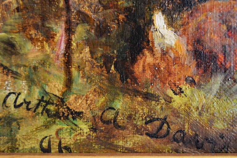 Arthur Alfred Davis - Pair of 19th Century hunting oil paintings at ...