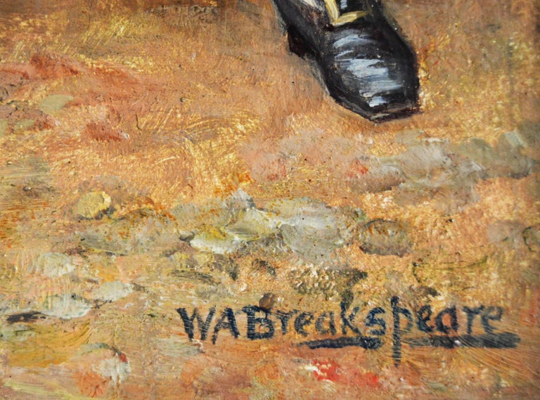 William Arthur Breakspeare - 19th Century genre oil painting of ...