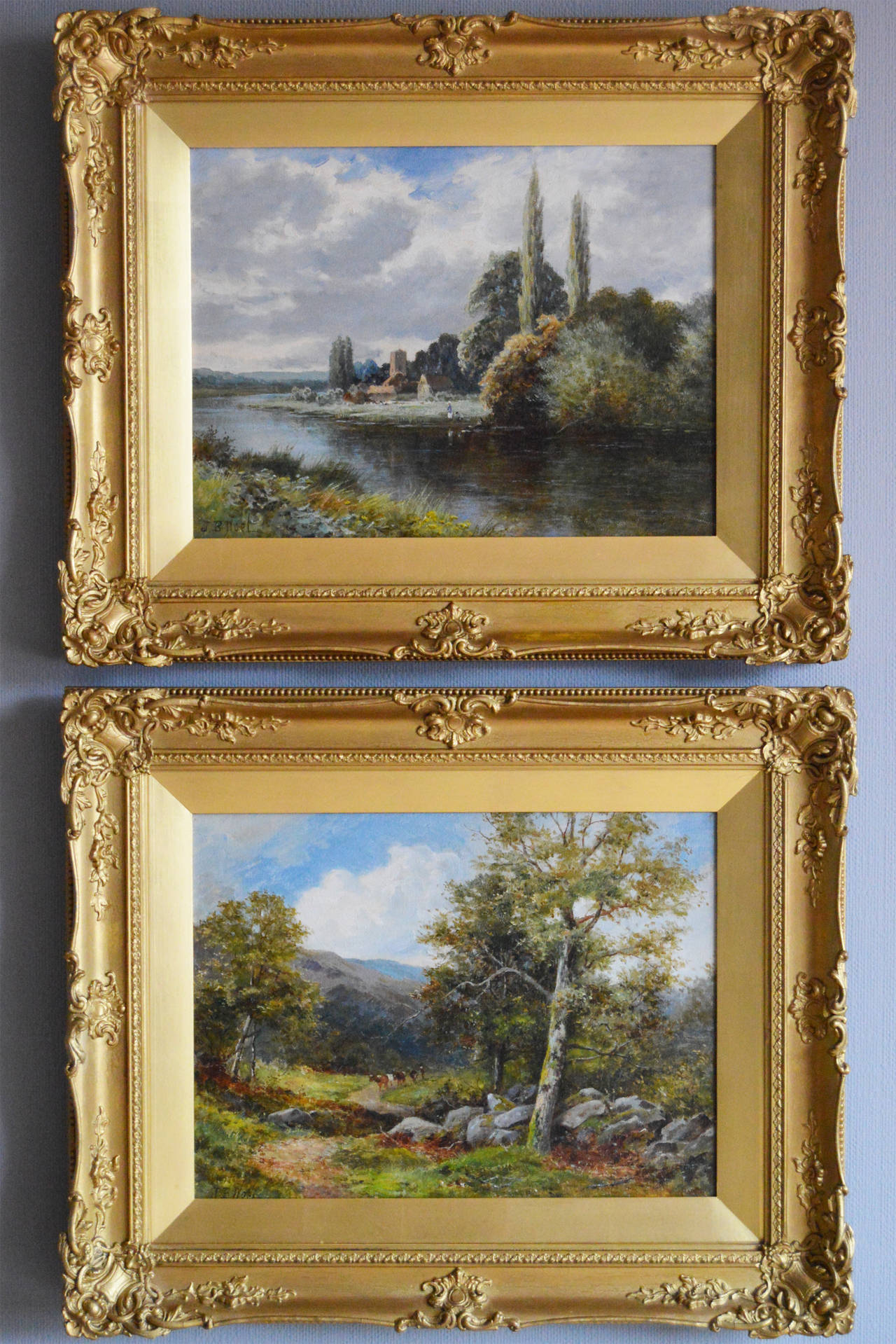 Robin Fenson - A View Near Wilmington, East Sussex - Large Landscape ...