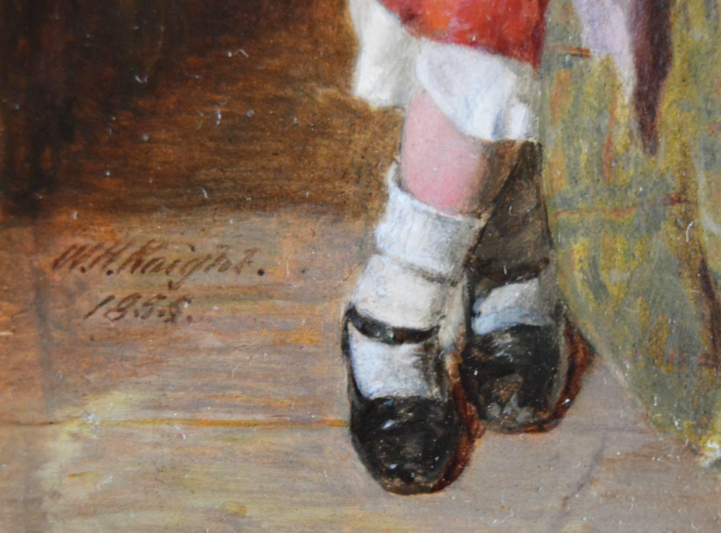 William Henry Knight - Time with Granma, oil on panel at 1stDibs