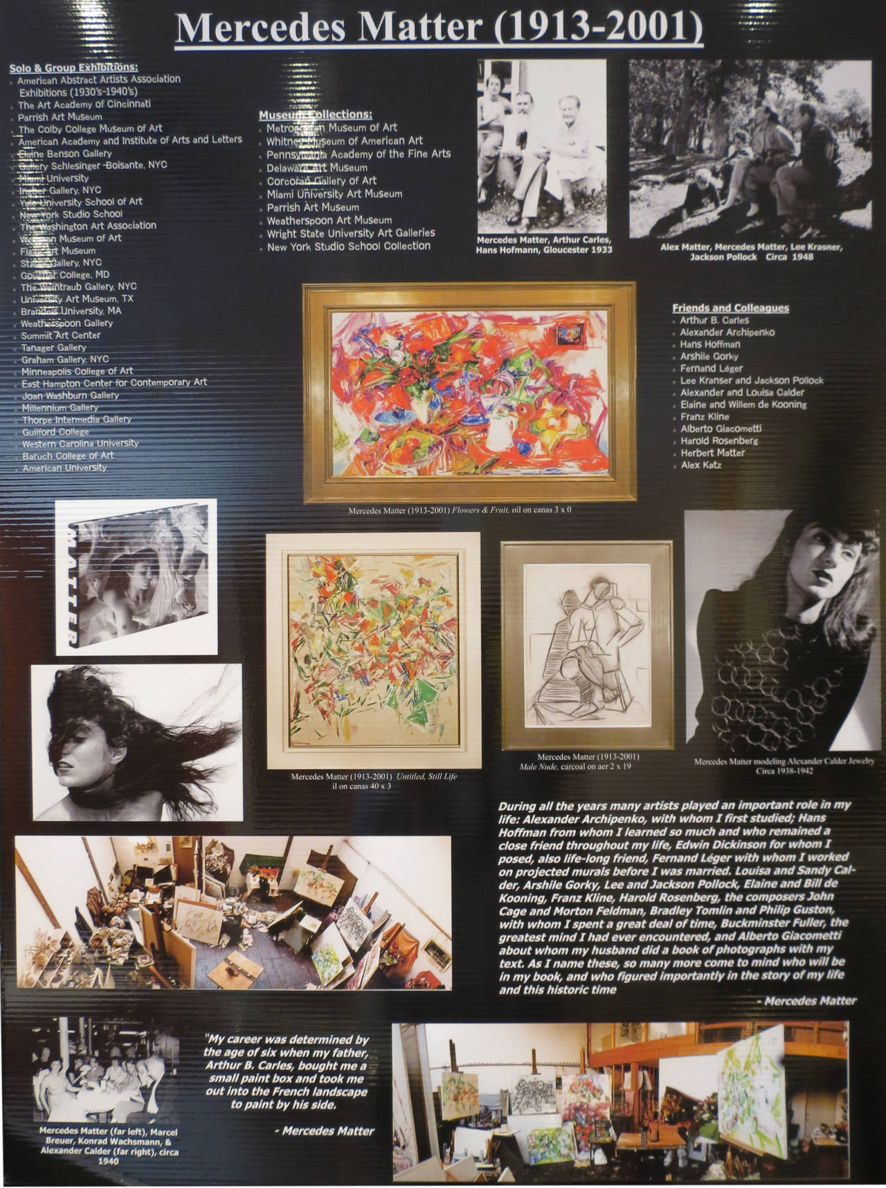 Mercedes Matter - "Nude Study from Life" c 1936 at 1stDibs