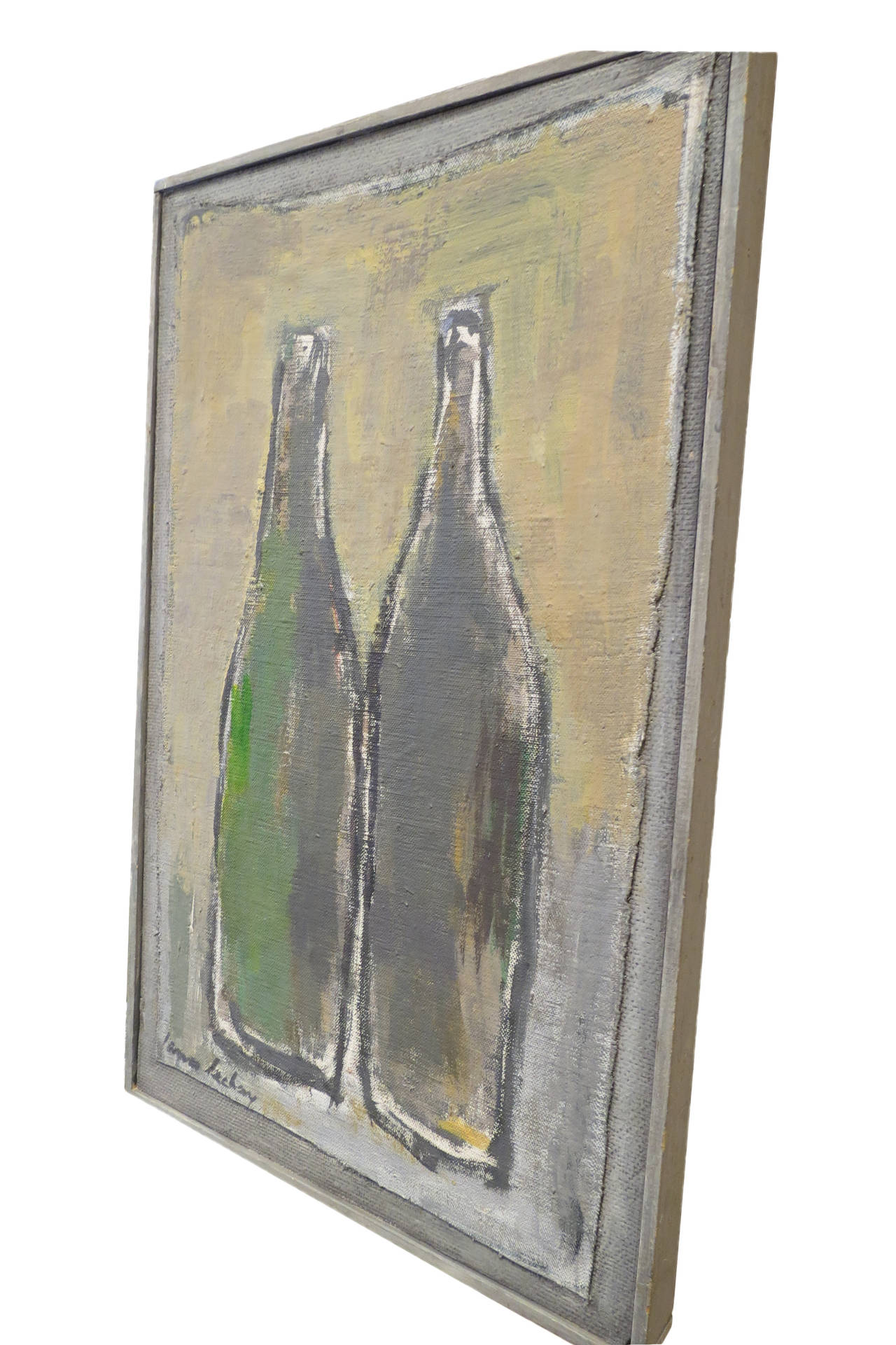 James Lechay - "Two Bottles with Green" at 1stDibs