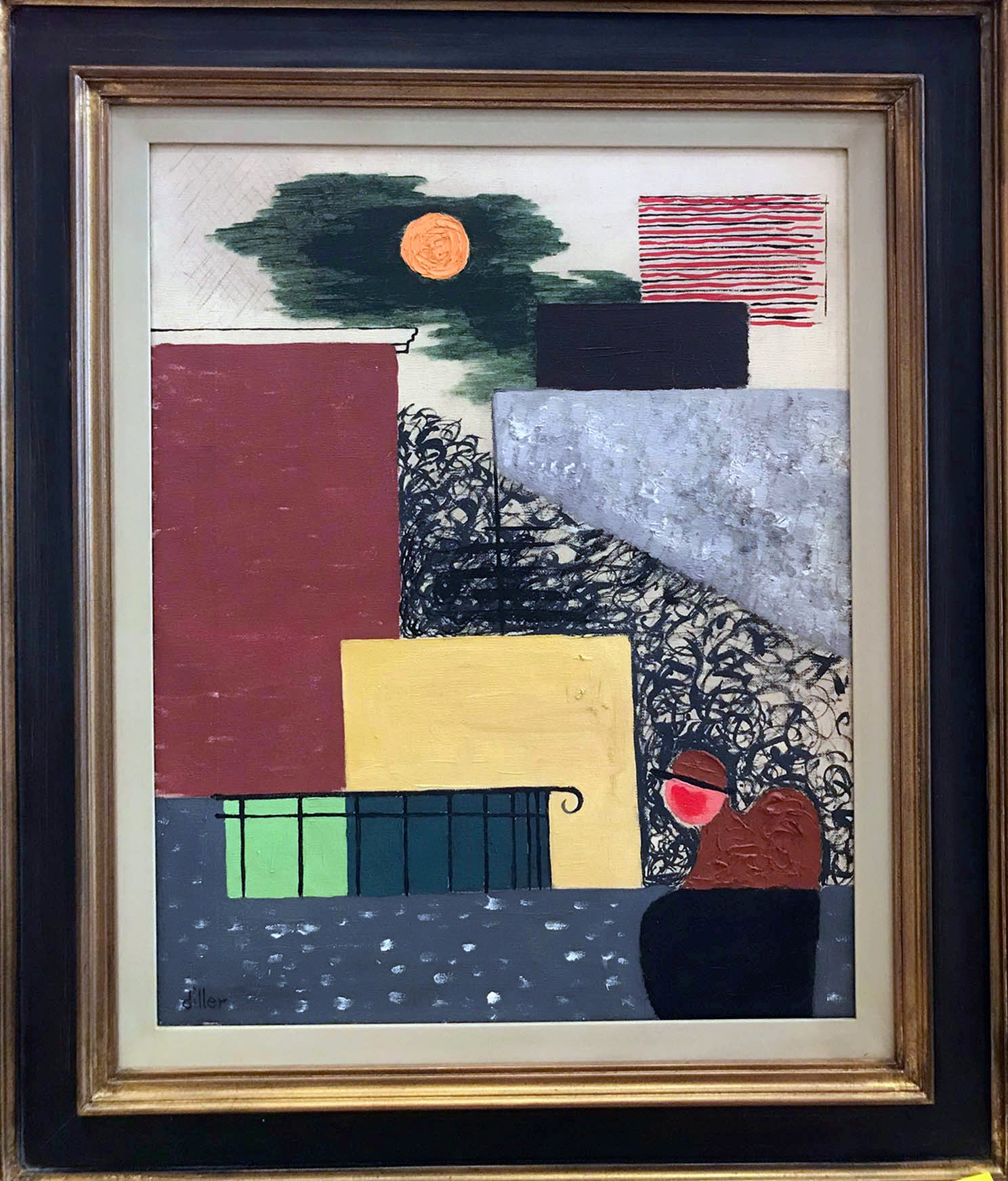 Burgoyne Diller - Untitled (First Theme) For Sale at 1stDibs