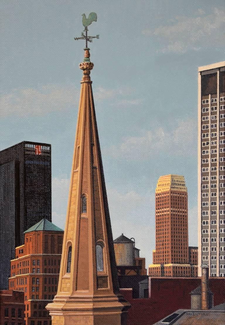 Scott McIntire - Steeple on 5th and 29th, NYC at 1stDibs
