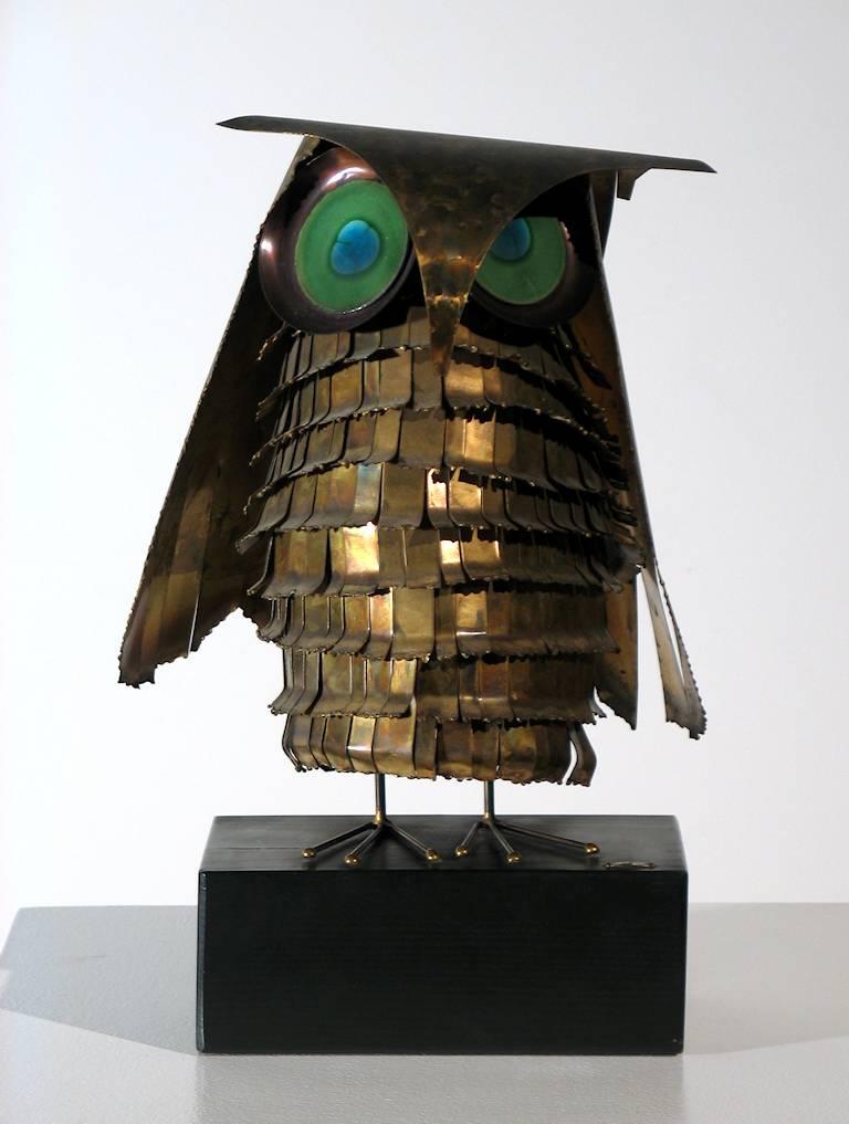 Curtis Jeré - Curtis Jere Owl at 1stDibs | curtis jere owl sculpture