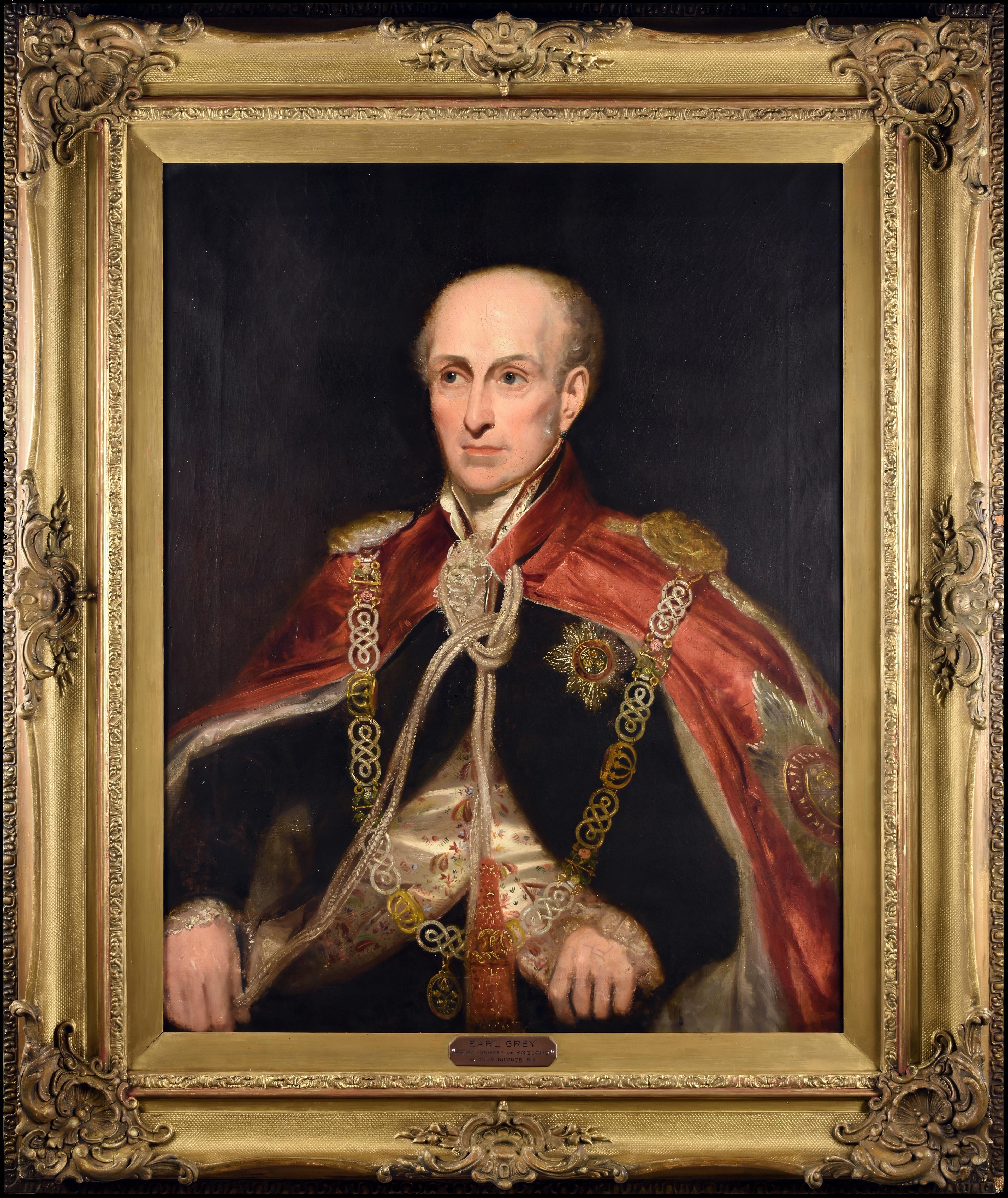 John Jackson - Portrait of Charles Grey, 2nd Earl Grey and British ...