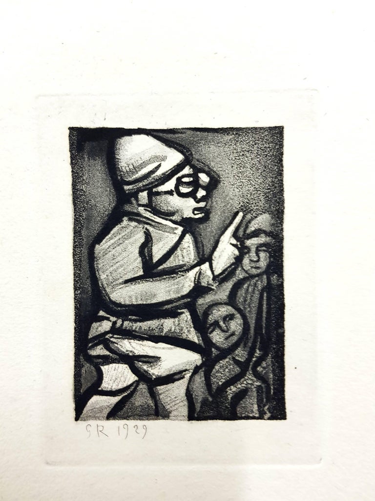 Georges Rouault - Georges Rouault - Original Engraving - Ubu the King ...