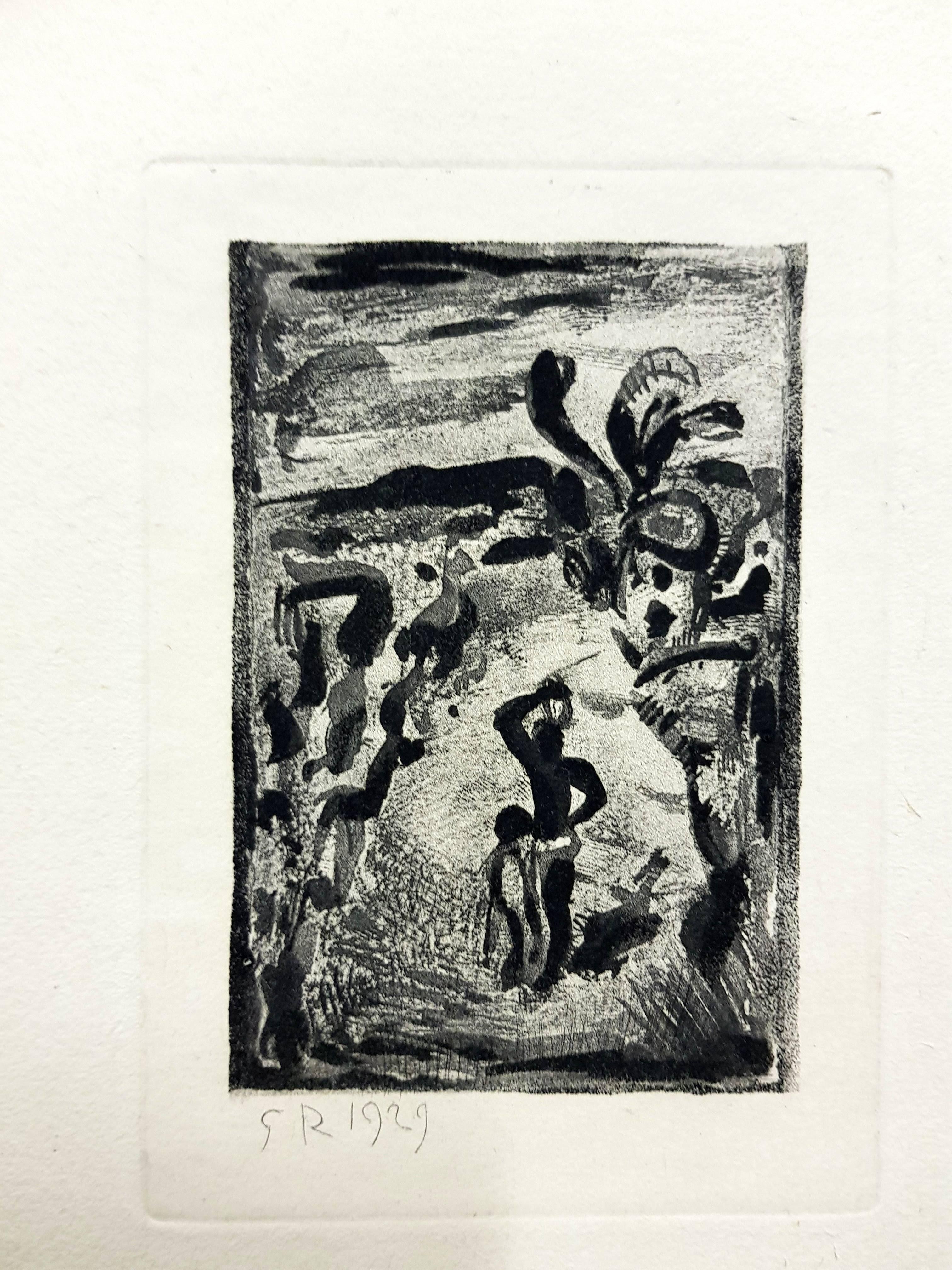 Georges Rouault - Georges Rouault - Original Engraving - Ubu the King ...