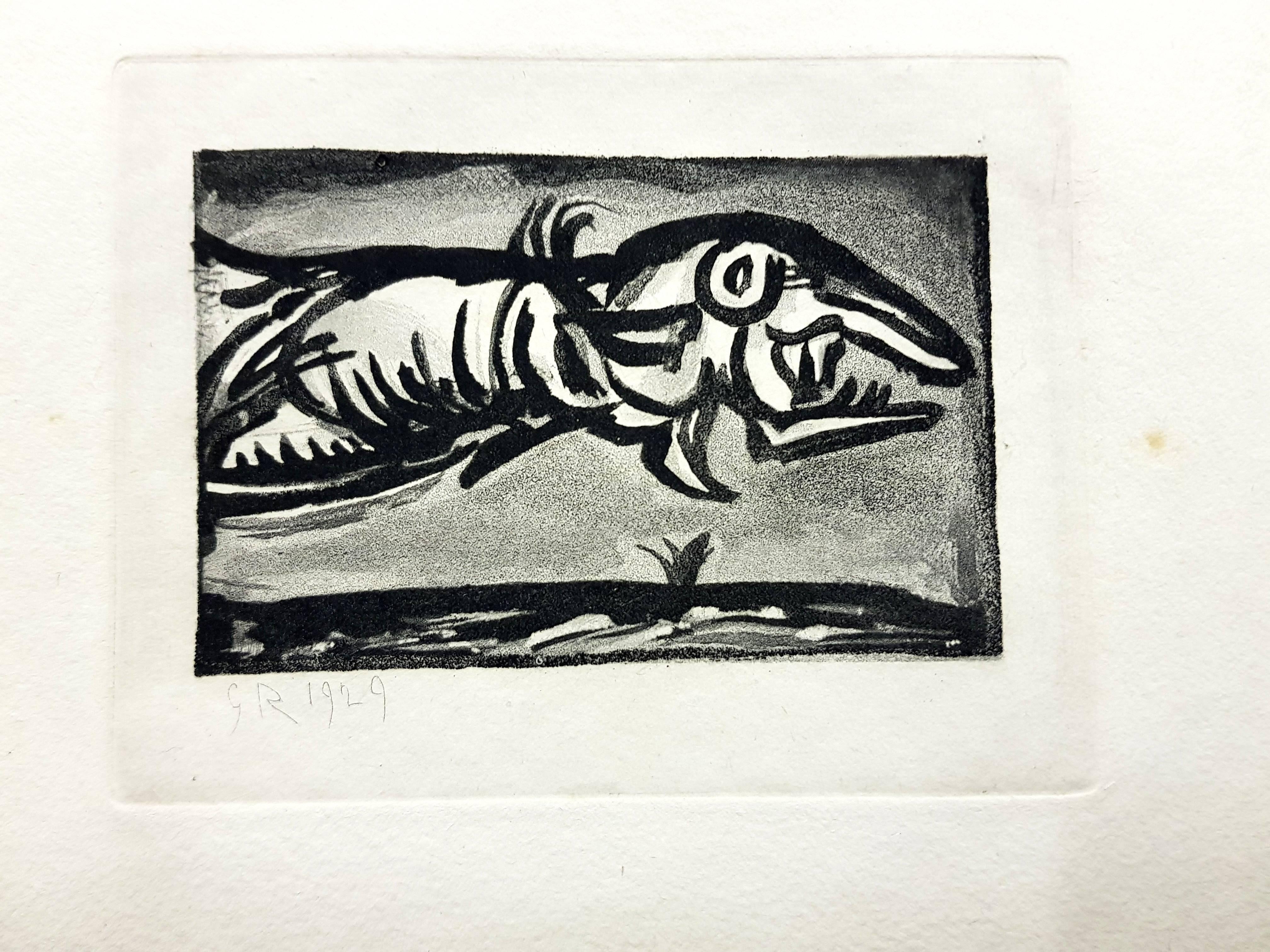 Georges Rouault - Georges Rouault - Original Engraving - Ubu the King ...