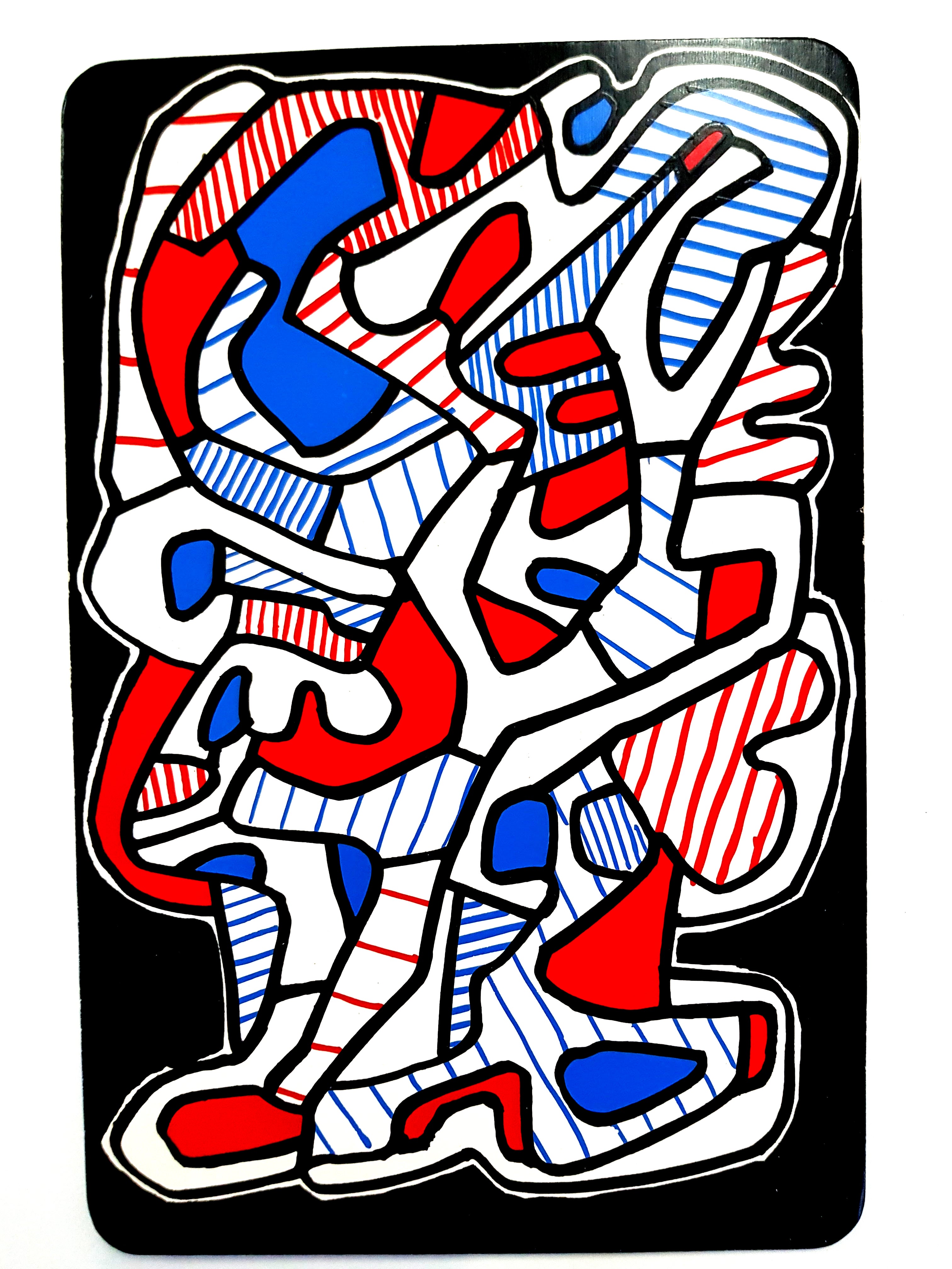 Jean Dubuffet - Jean Dubuffet - Le Gitan - Original Screenprint For ...