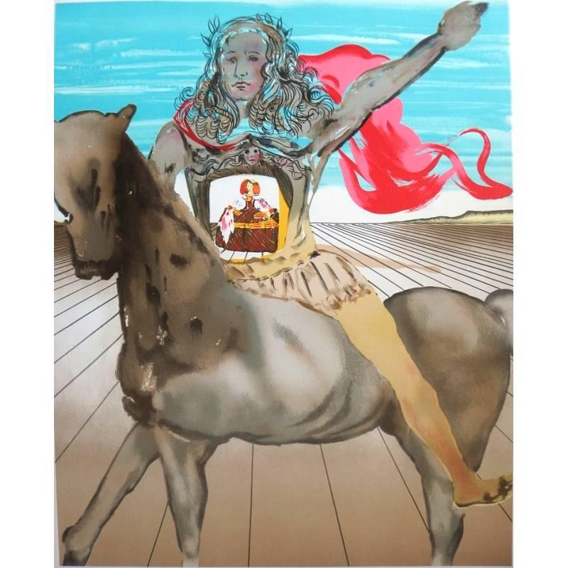 Salvador Dalí­ - Salvador Dali - Homage to Velasquez - Original ...
