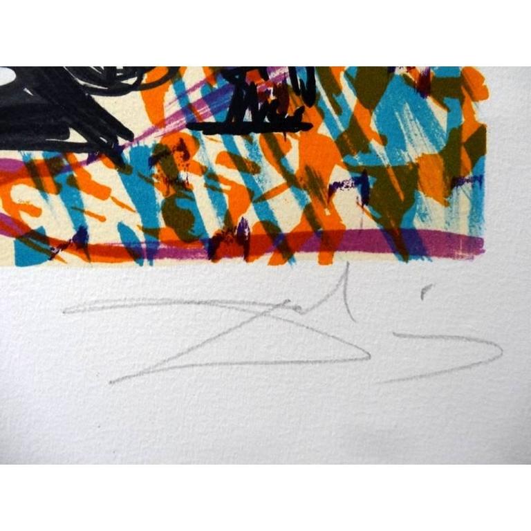 Salvador Dalí­ - Salvador Dali - The Hidden Face - Original HandSigned ...