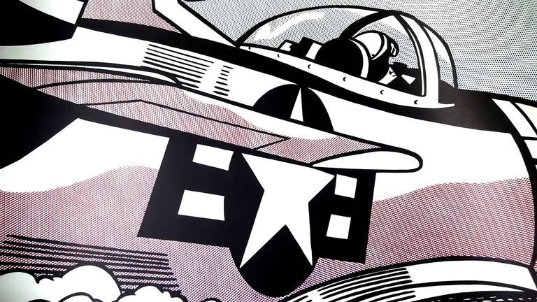 (after) Roy Lichtenstein - Whaam! - Complete Diptych at 1stDibs | whaam ...