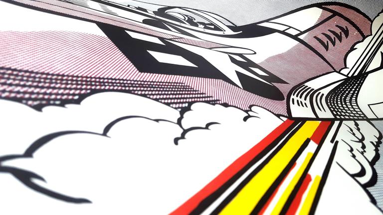 (after) Roy Lichtenstein - Whaam! - Complete Diptych at 1stDibs | whaam ...