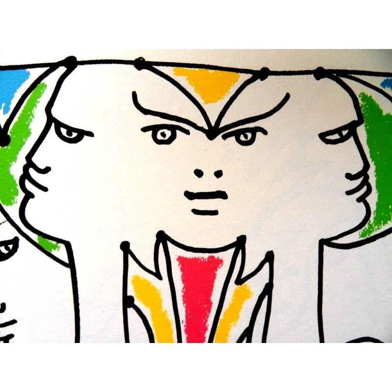 Unknown - Europe's Faces - Lithograph For Sale at 1stDibs