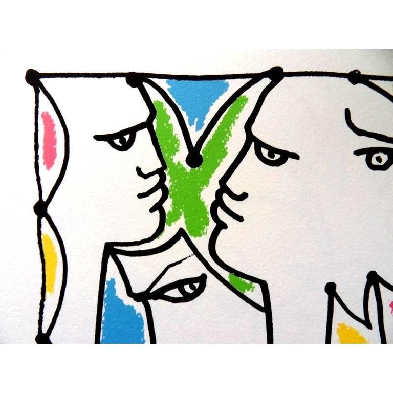 Unknown - Europe's Faces - Lithograph For Sale at 1stDibs