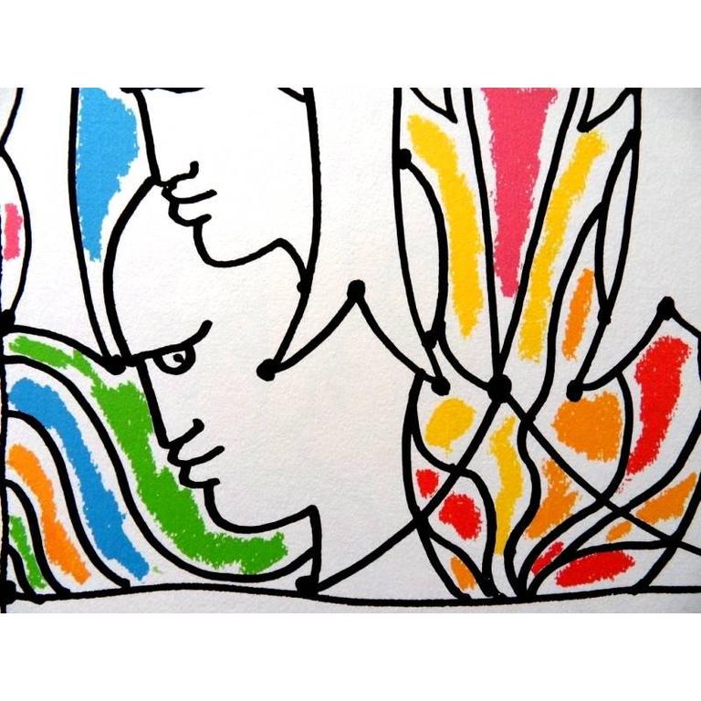 Unknown - Europe's Faces - Lithograph For Sale at 1stDibs