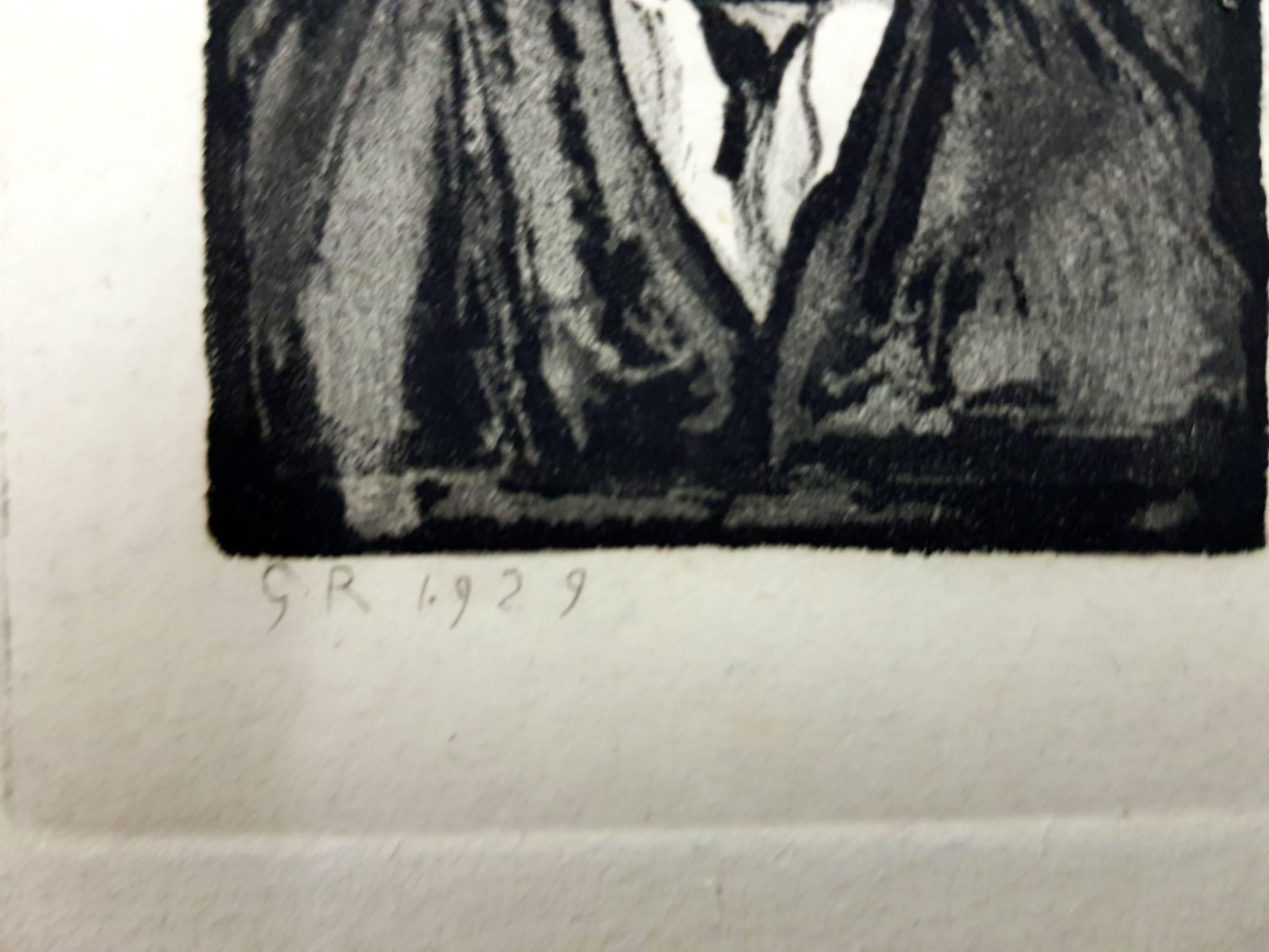 Georges Rouault - Georges Rouault - Original Engraving - Ubu the King ...