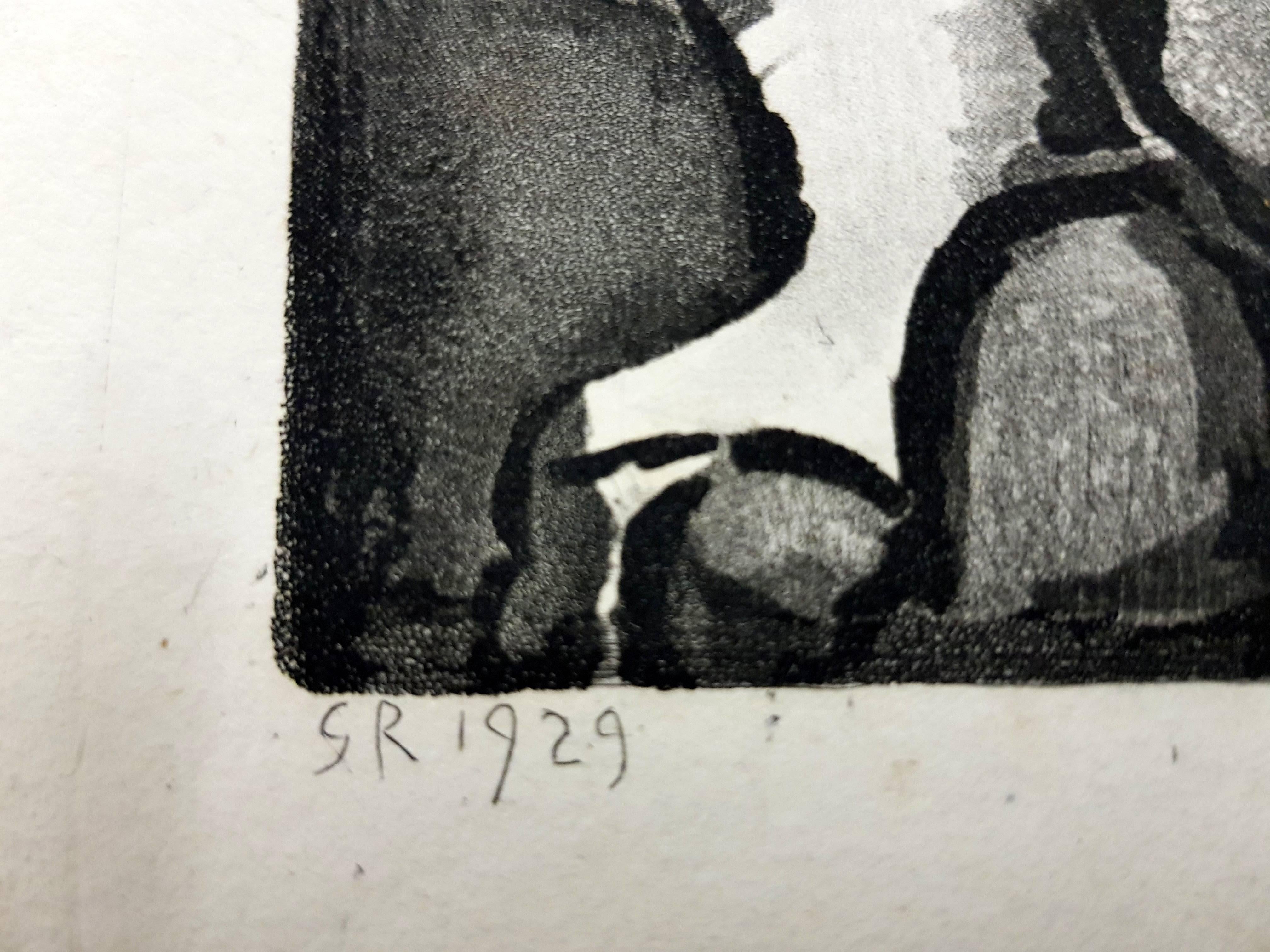 Georges Rouault - Georges Rouault - Original Engraving - Ubu the King ...