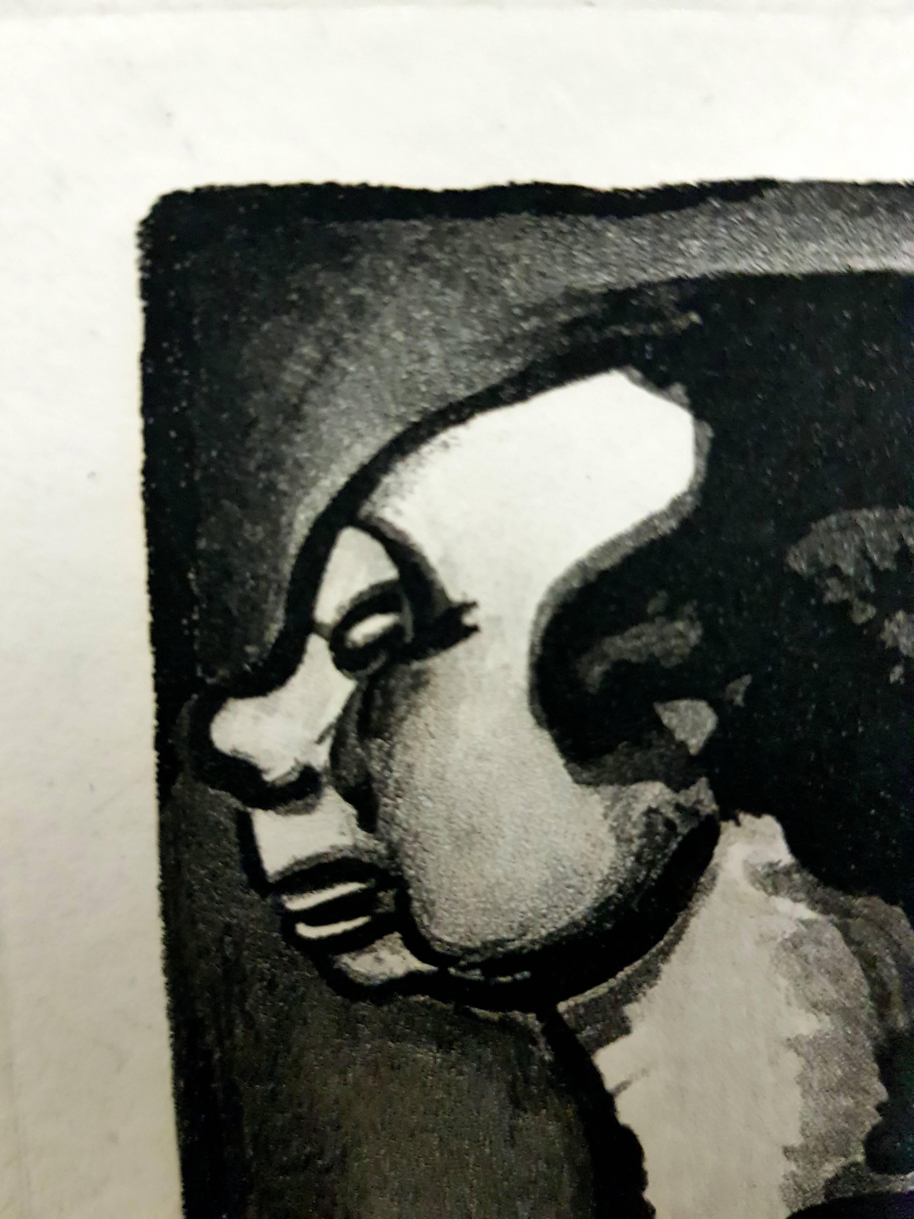 Georges Rouault - Georges Rouault - Original Engraving - Ubu the King ...