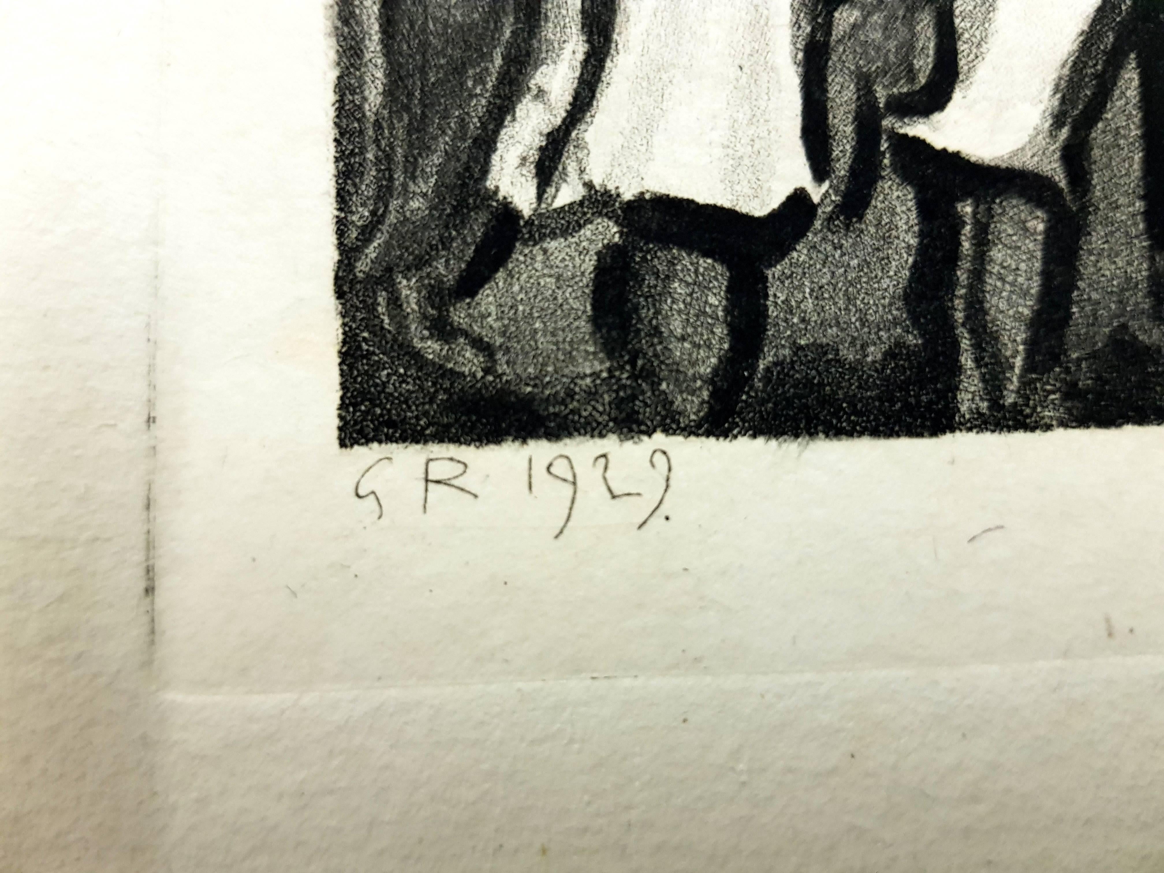 Georges Rouault - Georges Rouault - Original Engraving - Ubu the King ...