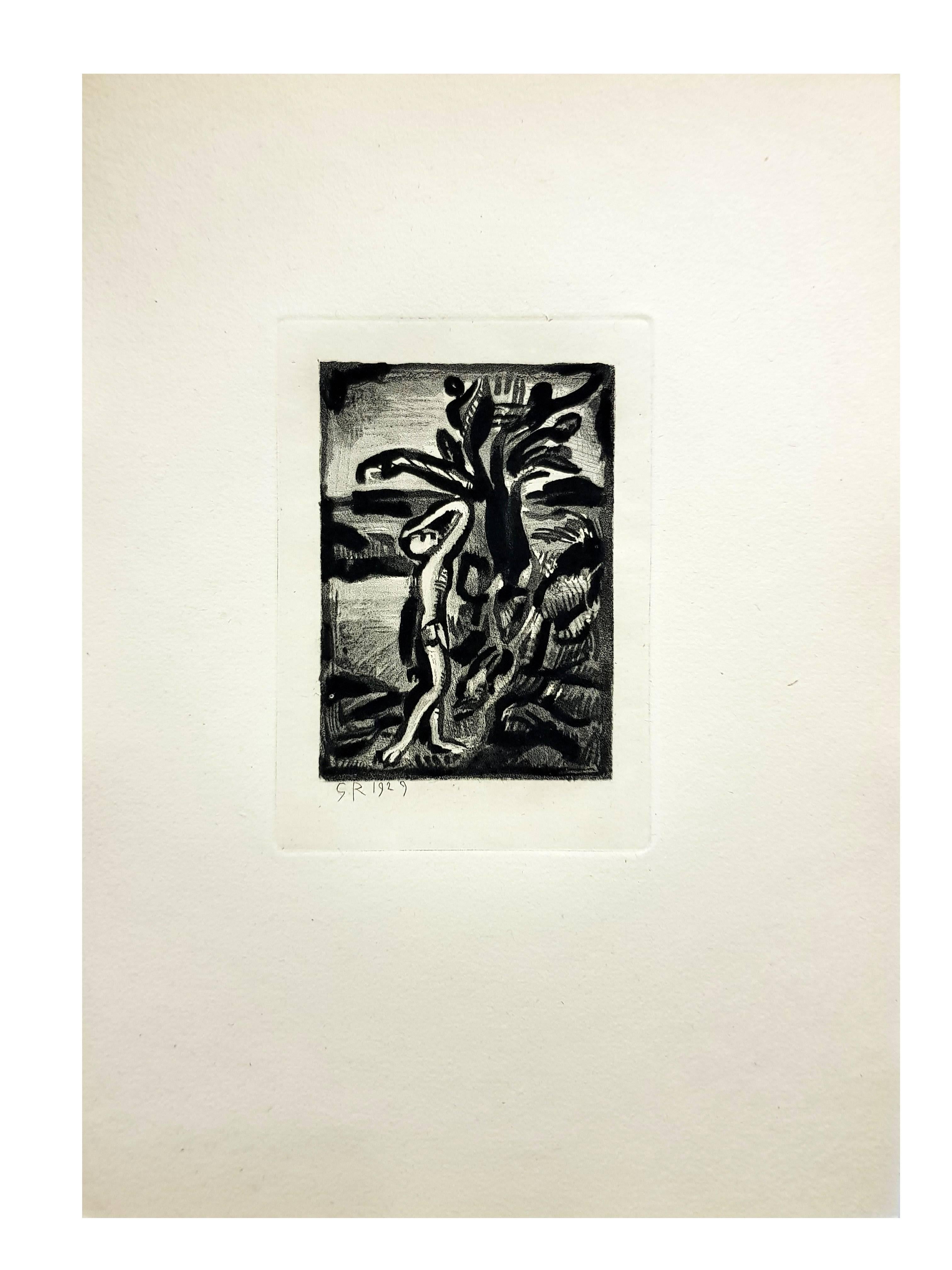 Georges Rouault - Georges Rouault - Original Engraving - Ubu the King ...