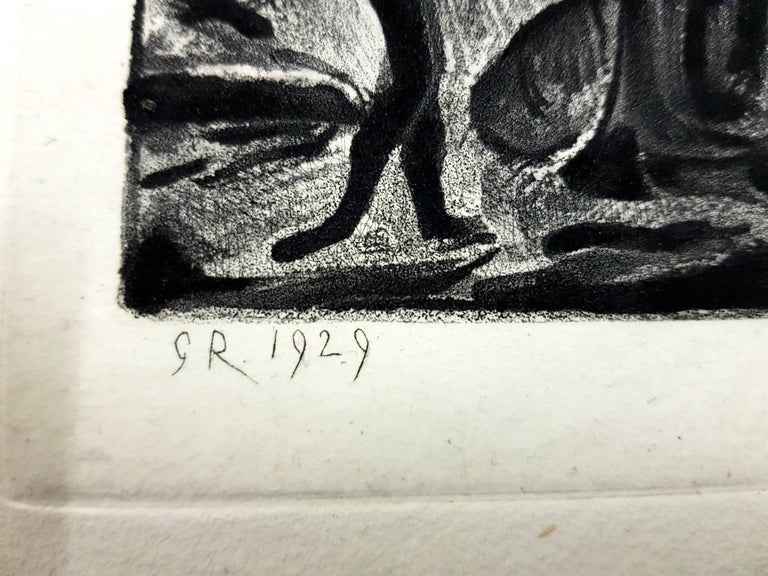 Georges Rouault - Georges Rouault - Original Engraving - Ubu the King ...