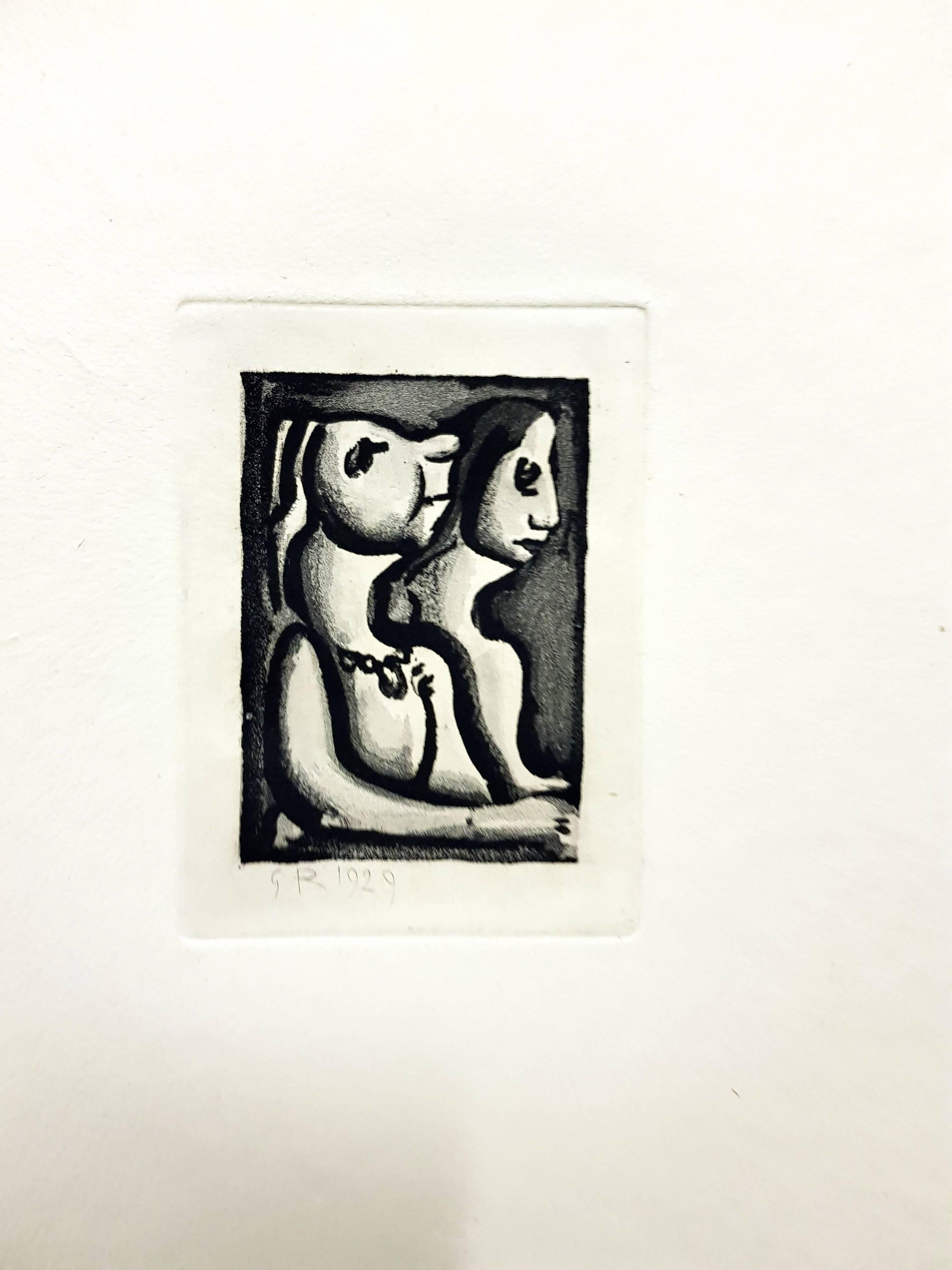 Georges Rouault - Georges Rouault - Original Engraving - Ubu the King ...