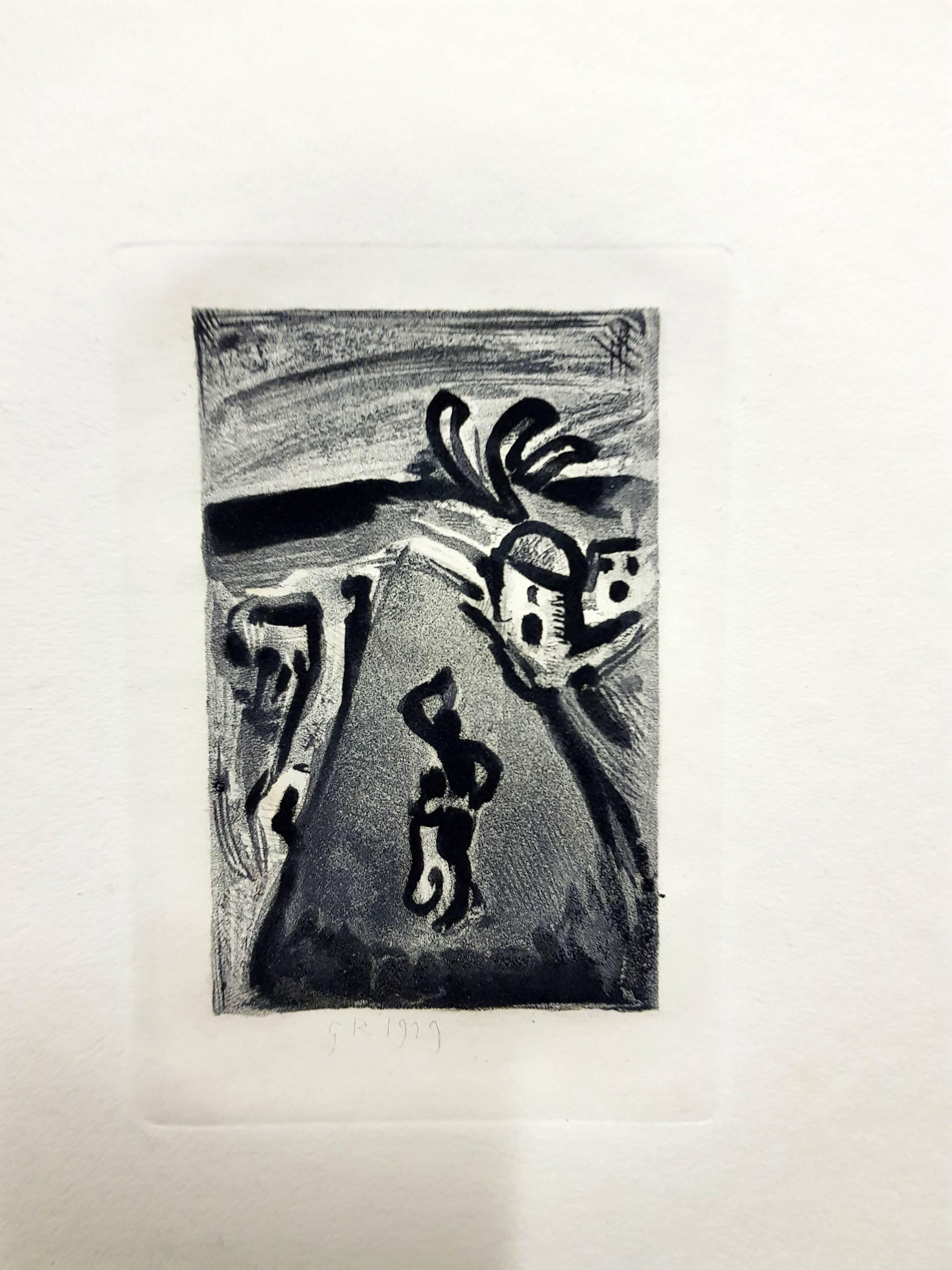 Georges Rouault - Georges Rouault - Original Engraving - Ubu the King ...