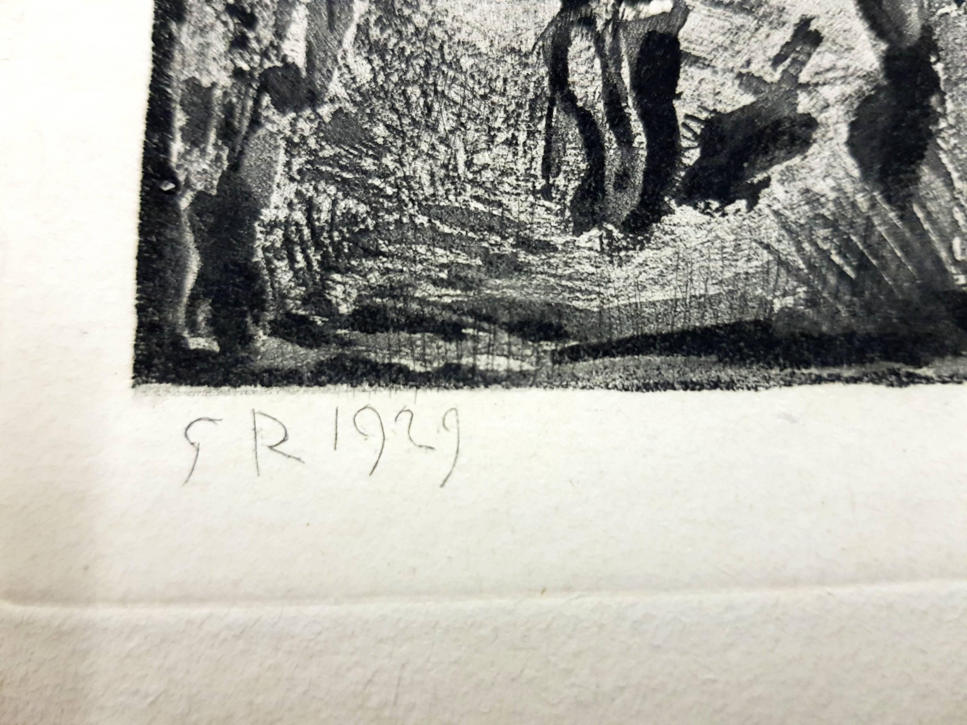 Georges Rouault - Georges Rouault - Original Engraving - Ubu the King ...