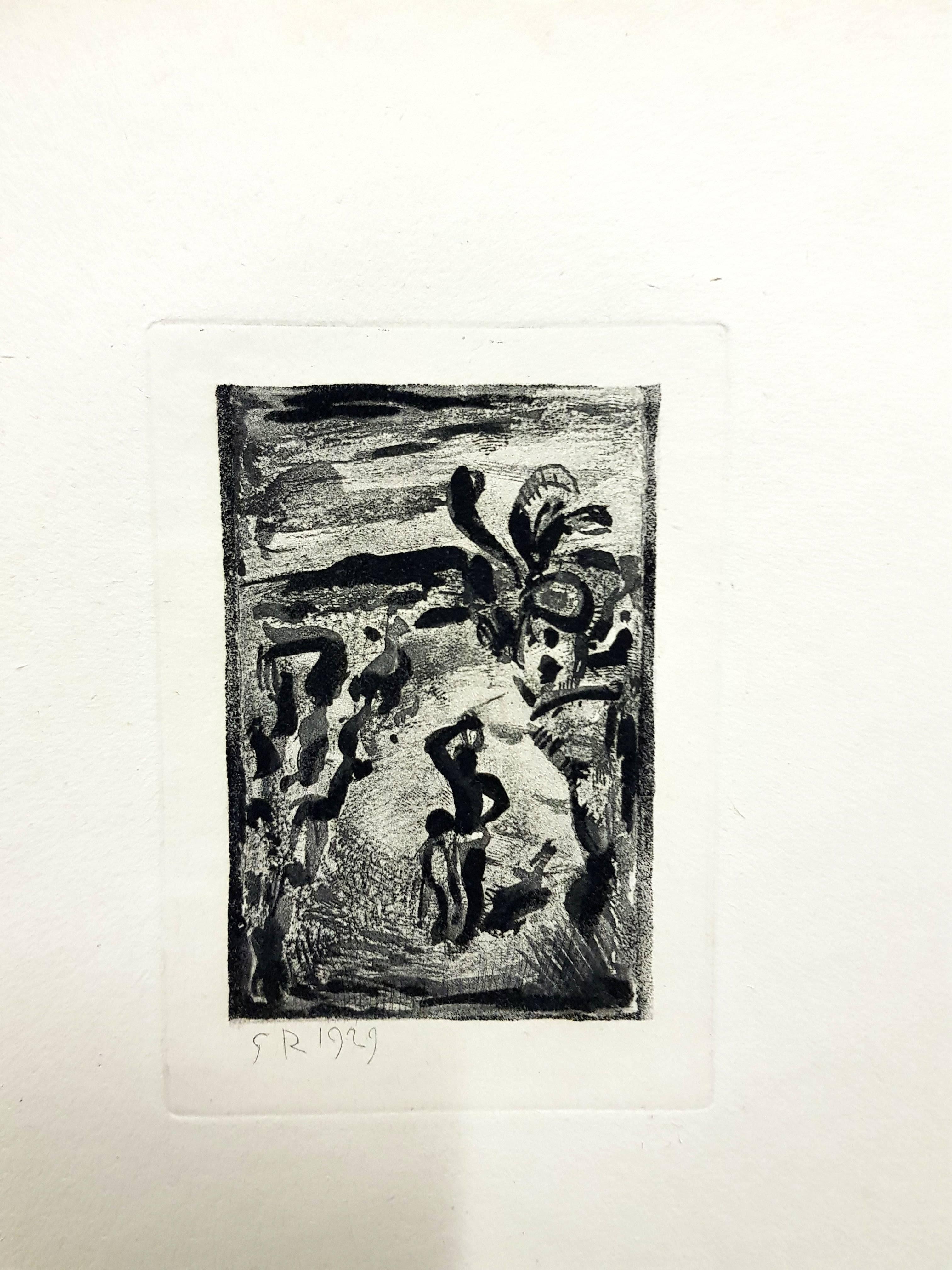 Georges Rouault - Georges Rouault - Original Engraving - Ubu the King ...