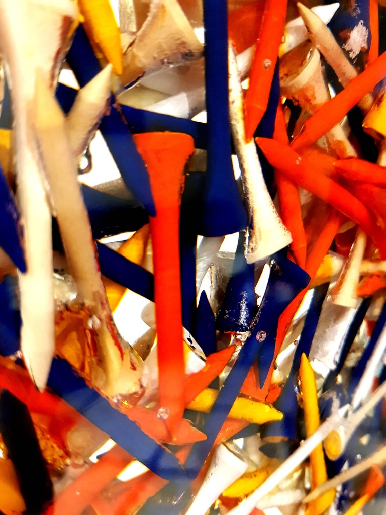Arman - Arman - Accumulation, Tee - Original Signed Sculpture at 1stDibs