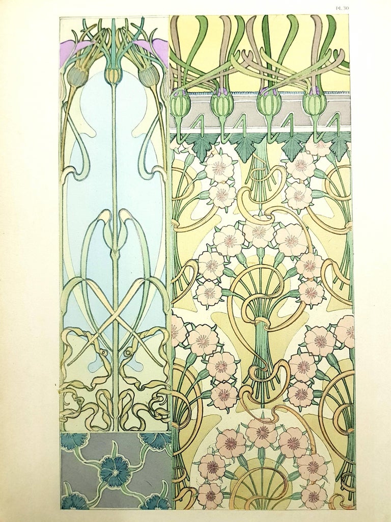 Alphonse Mucha - Job, Print at 1stdibs