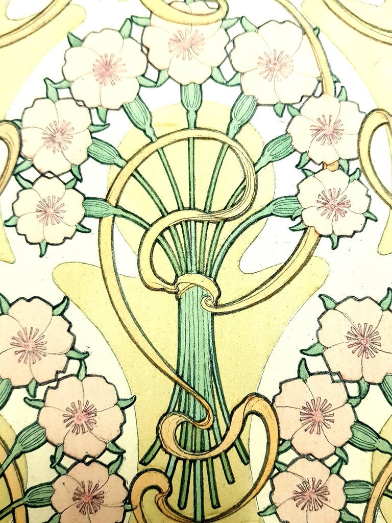 Alphonse Mucha - Alfons Mucha - Original Lithograph - Flowers For Sale ...