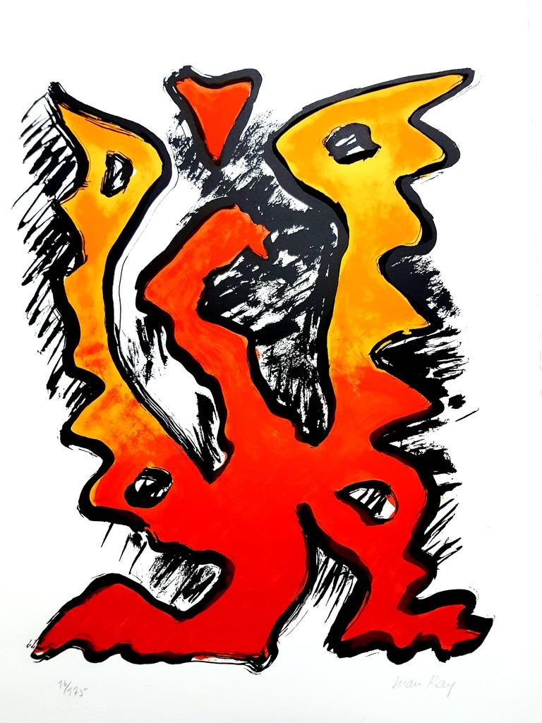 Man Ray - Man Ray Signed Etching (Telephone), Print at 1stdibs