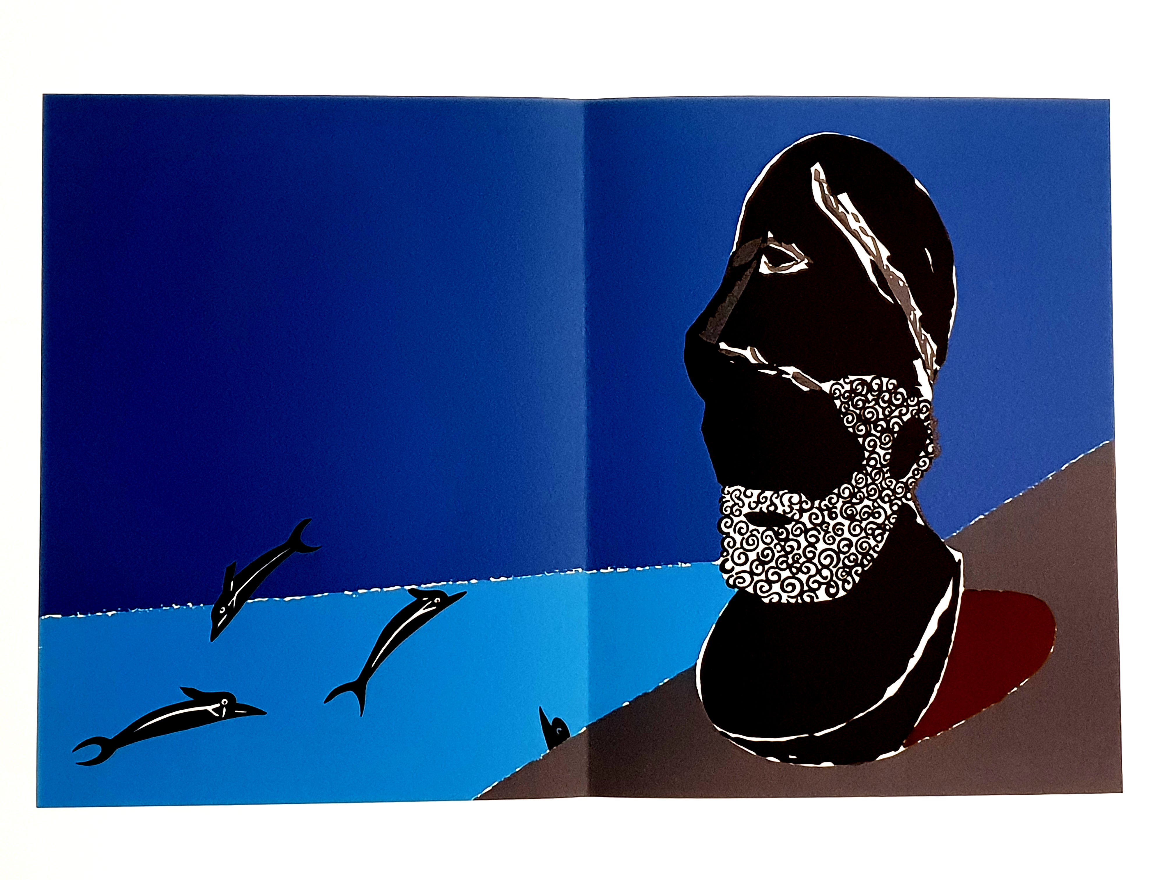 Eduardo Arroyo - Eduardo Arroyo - Sphinx - Original Lithograph For Sale ...