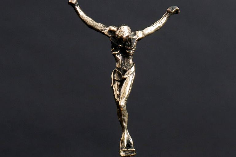 Salvador Dalí­ - Dali Guilded Sculpture Christ de Saint Jean-de-la ...