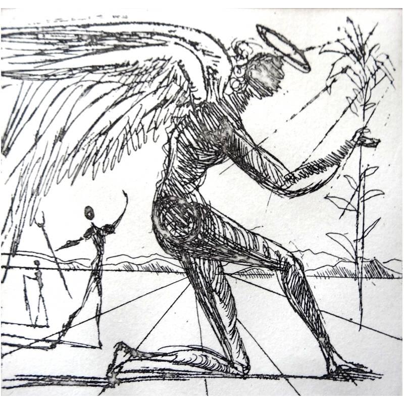 Salvador Dalí­ - Salvador Dali - Merry Christmas - Original HandSigned ...