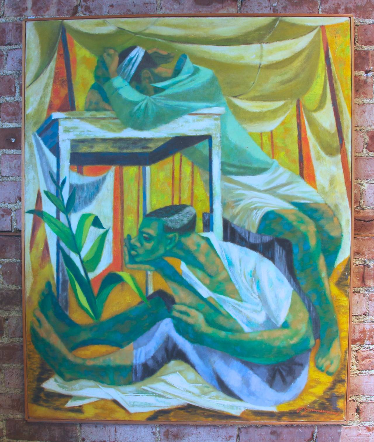 Paul Zimmerman - Tobacco Workers 1948 at 1stDibs