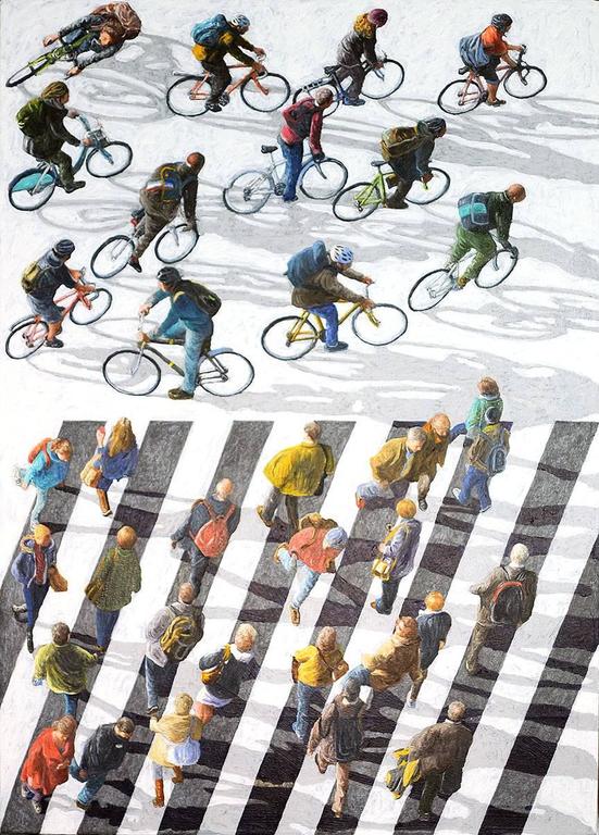 Jim Zwadlo - Pedestrians #509 at 1stDibs