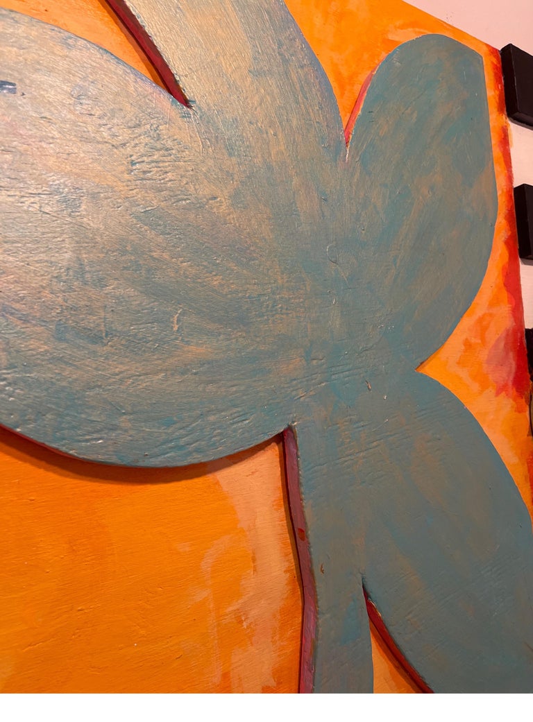 Alysha Marko - Flag 3: Contemporary Abstract Artwork with Wood, Acrylic ...