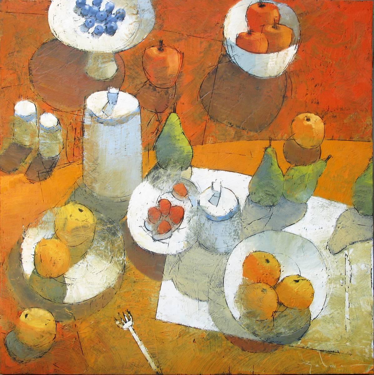 Paul Balmer - Table at Sunset at 1stDibs