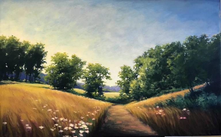 Margaret Gerding - Walking Path, Painting For Sale at 1stdibs
