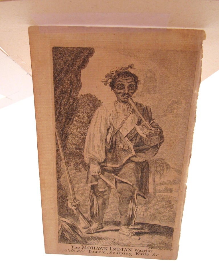 Anthony Walker - Mowhawk Indian Warrior with his Tomax, scalping Knive ...