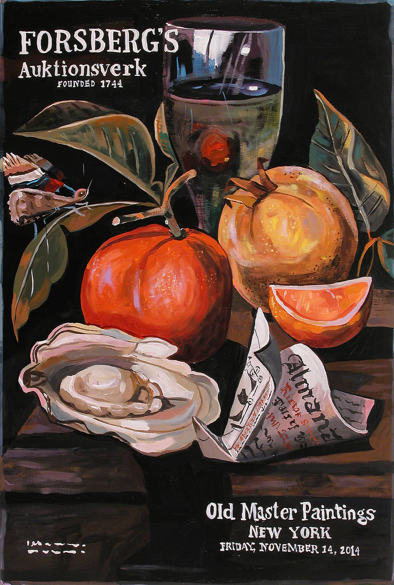 Jean Lowe - Auction Poster (Old Master Paintings) For Sale at 1stDibs