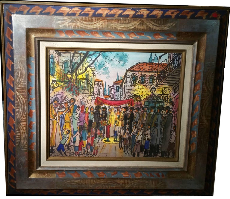 Zvi Raphaeli - Wedding in Jerusalem For Sale at 1stDibs